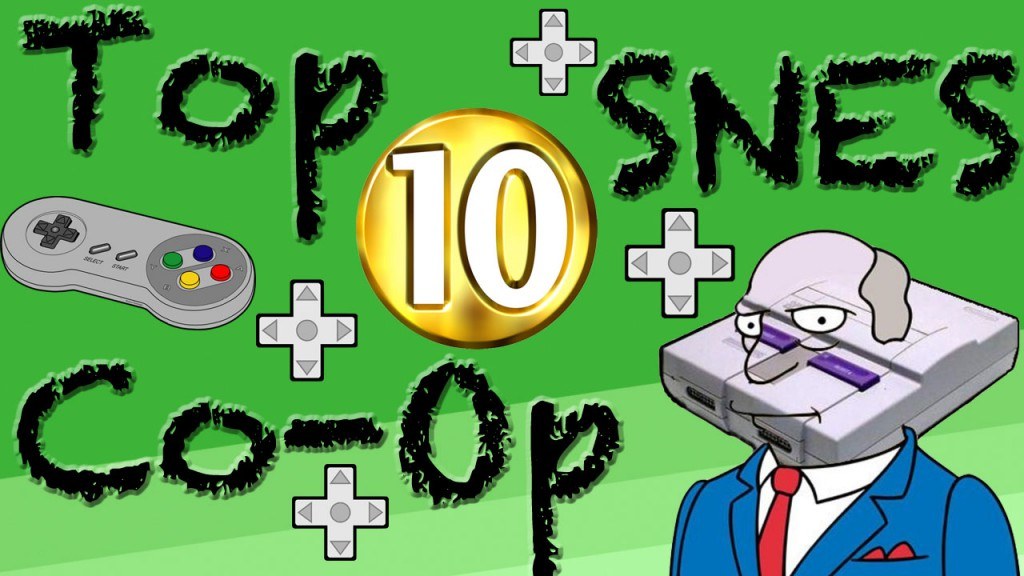 Top Ten SNES Co-Op Games! | Gamester 81