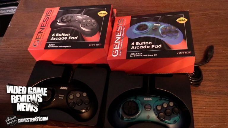 New Officially Licensed Sega Genesis Controllers by Retro-bit | Gamester 81